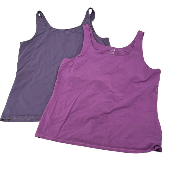 J. Jill | Tops | J Jill Womens Purple Tank Tops Xl Perfect Tank ...